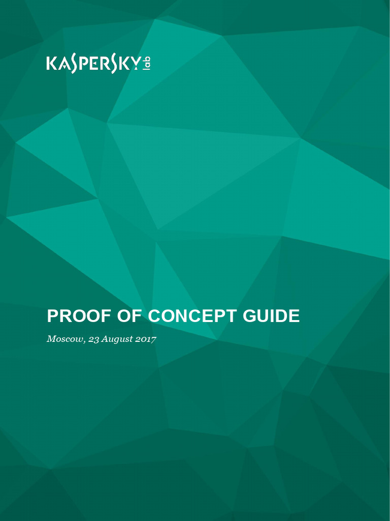 Kaspersky Embedded System Security PoC Guide | PDF | Antivirus Software | Microsoft Windows
