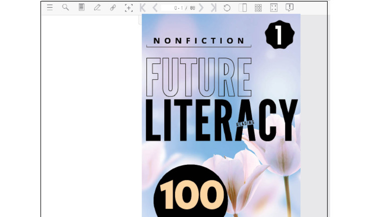 Future Literacy 100-1 Interactive | PDF