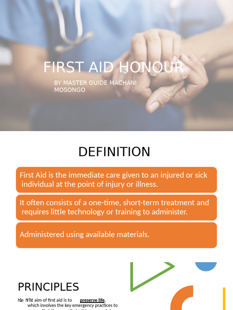 First Aid Honour - Basic Level | PDF | Burn | First Aid