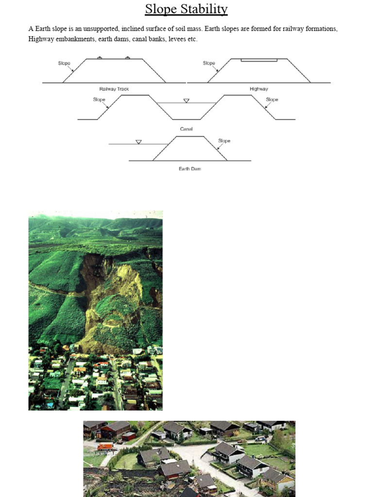 Lecture 8 - Slope Stability | PDF | Soil | Solid Mechanics