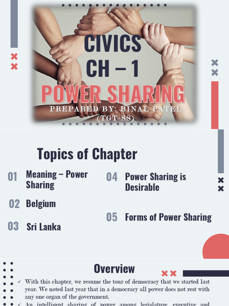 Civics - CH 1 Power Sharing | PDF | Sri Lanka | Government