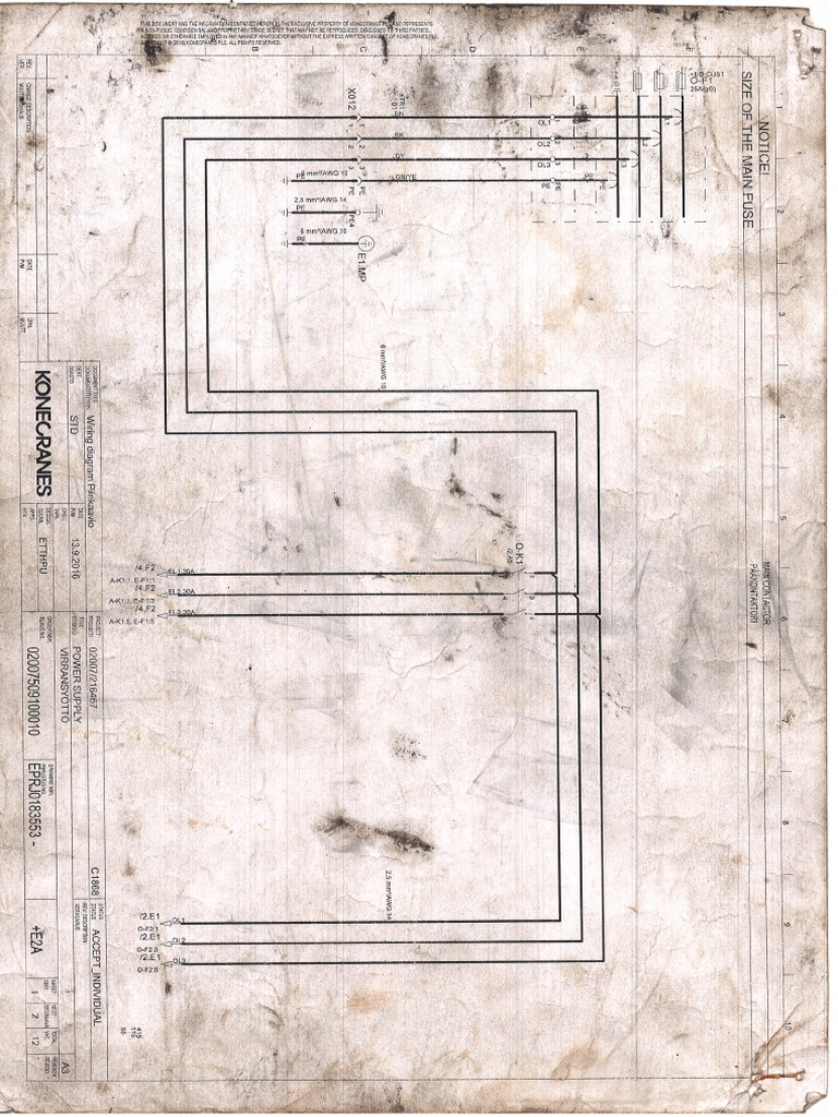 Konecranes Diagram Electric | PDF