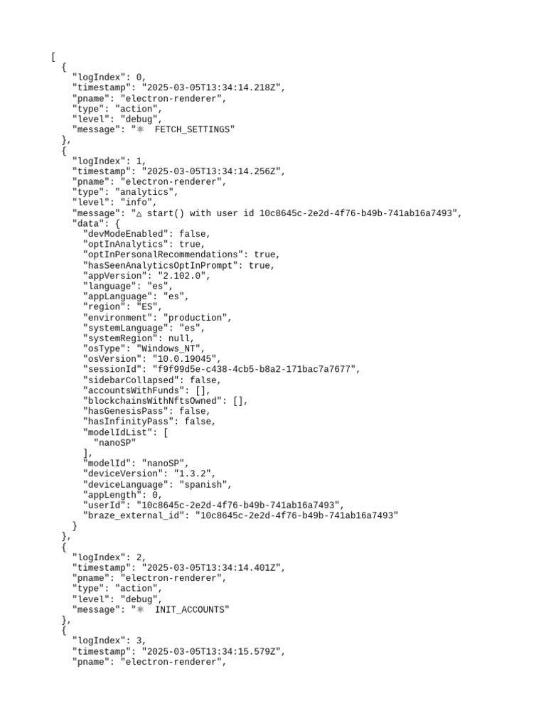 Ledgerlive-Logs-2025 03 05-13 43 15-21f4b03 | PDF | Computer Engineering | Computer Science