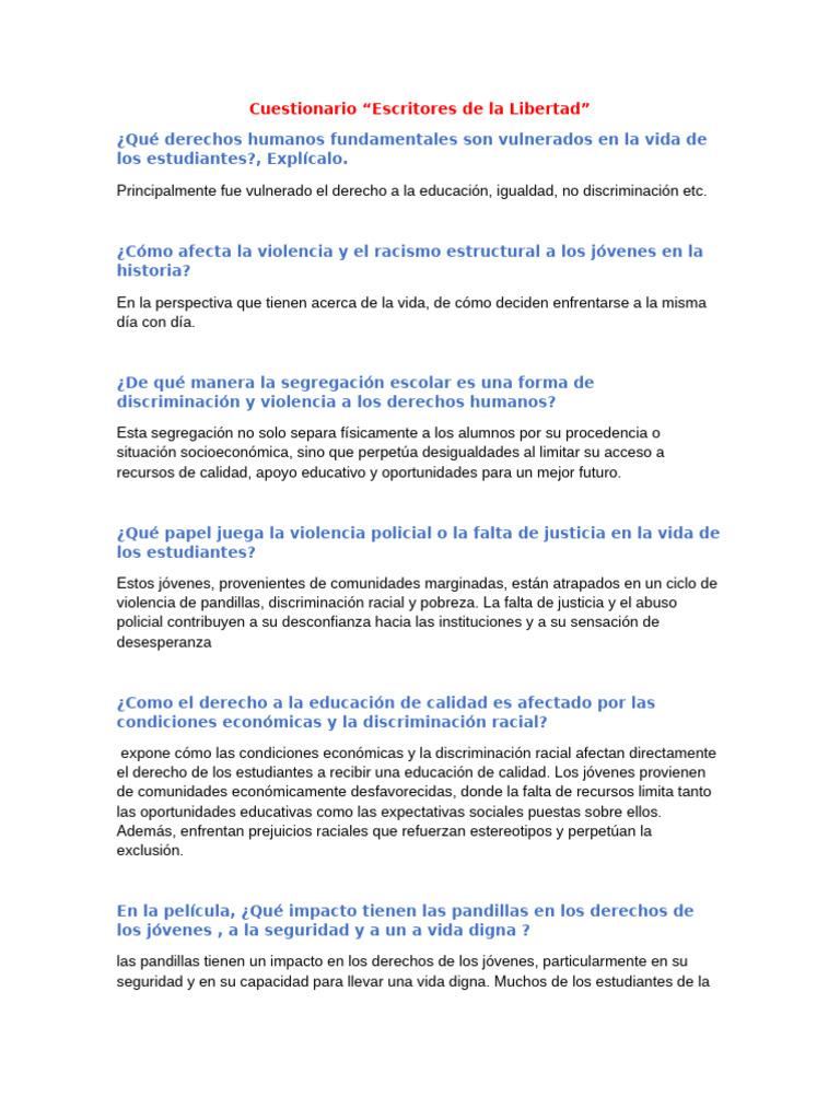 Cuestionario para Mi Perrito | PDF | Discriminación | Racismo