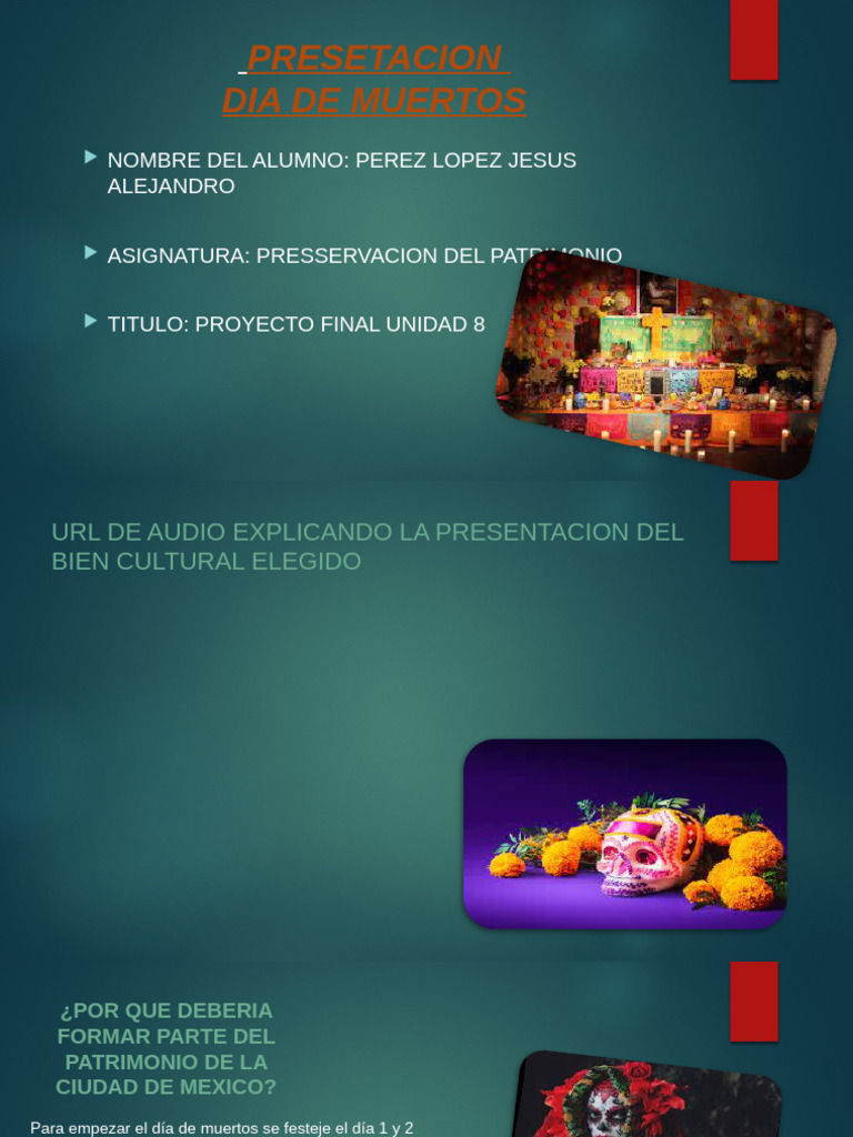 Presentacion Dia de Muertos | PDF