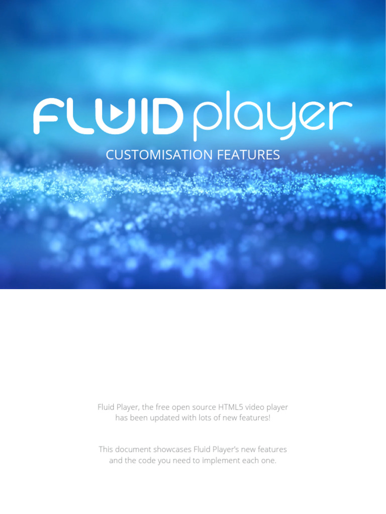 Fluid Player Code Samples | PDF | Computer Keyboard | System Software
