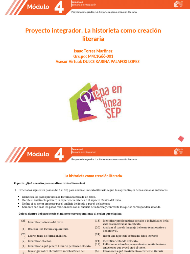 M04 S4 Pi Word | PDF | Experiencia | Autor