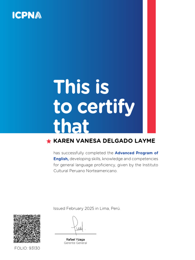 Advanced Program of English | PDF