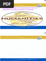 HUMSS - Culminating Activity CG - 1 PDF | PDF | Humanities | Social Science