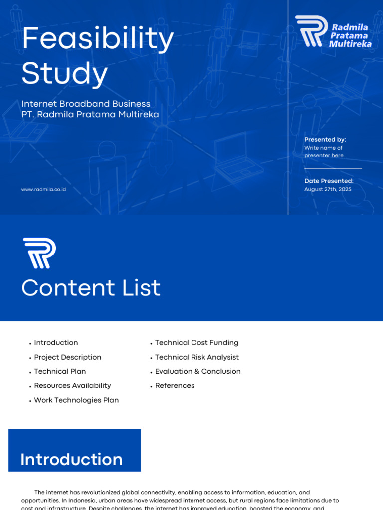 Techno Feasibility Study | PDF | Computer Network | Internet