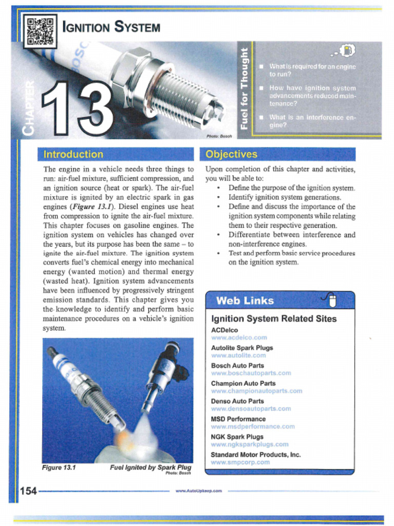 Chapter 13 Ignition System | PDF