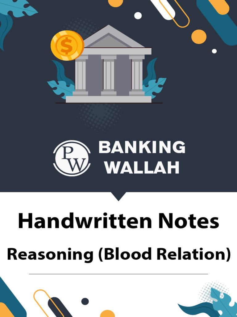 Blood Relation: Handwritten Notes | PDF