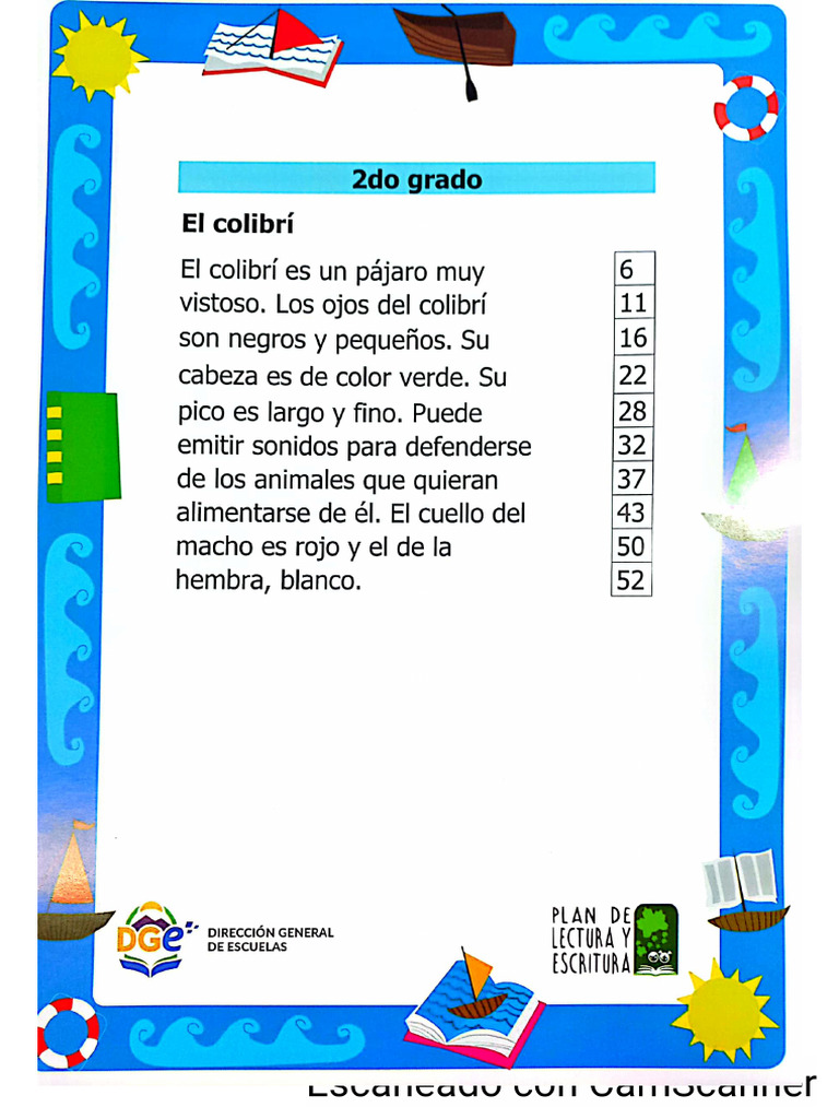 PAQUETE DE SEGUNDO LECTURAS | PDF