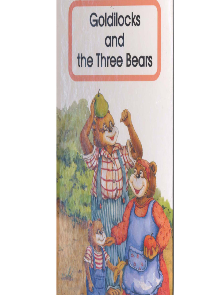 1-1-Goldilocks and The Three Bears | PDF