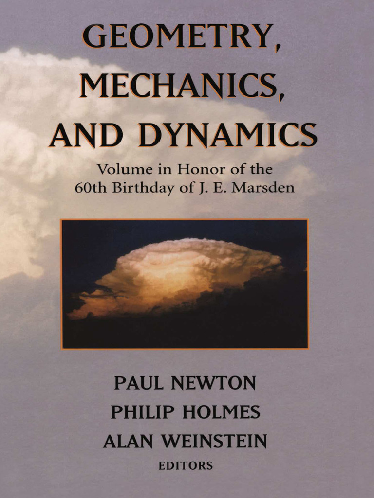 Geometry Mechanics and Dynamics 2002 | PDF | Hamiltonian Mechanics | Calculus Of Variations