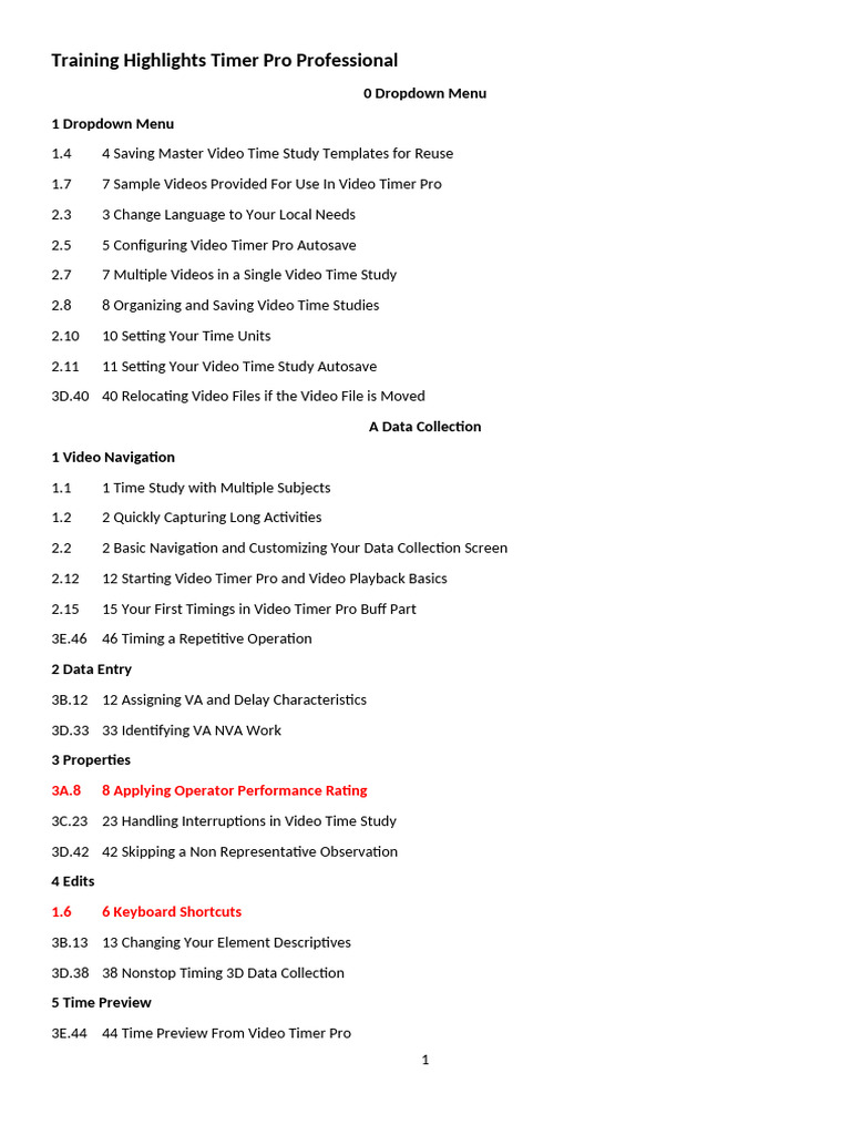 Training Highlights Timer Pro Professional | PDF | Software | Computing