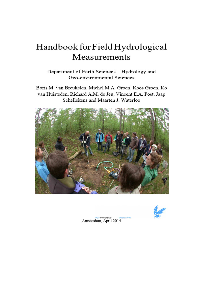Hydrochemical Field Sampling Guide | PDF | Water | Ph