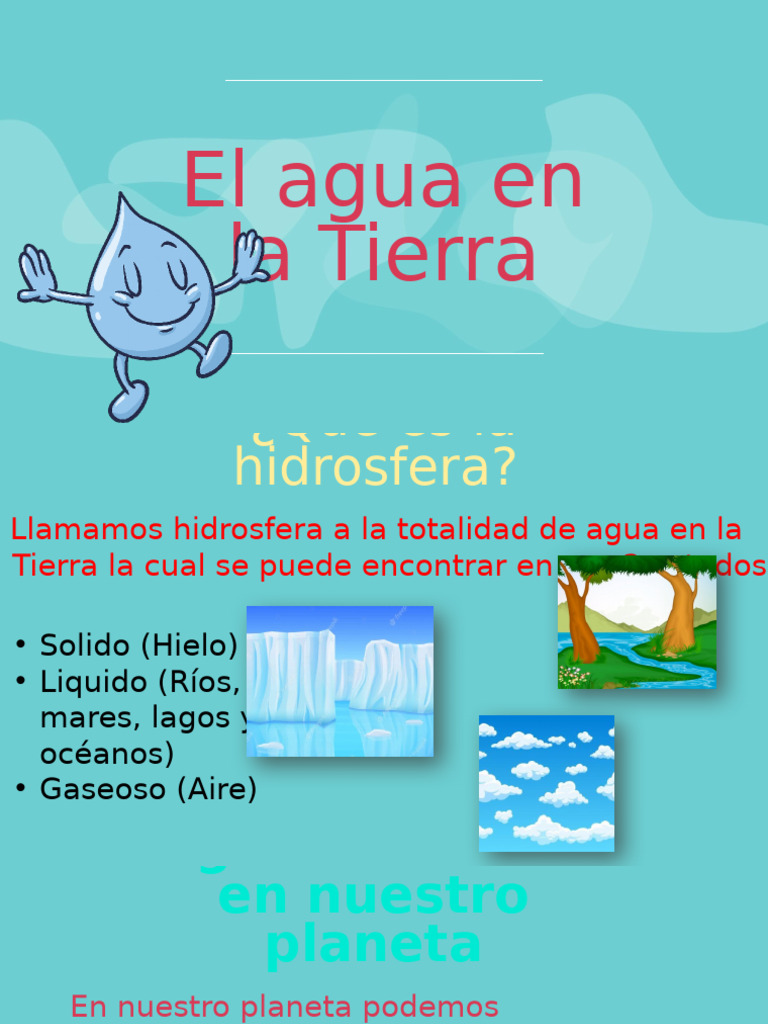 Agua en La Tierra | PDF