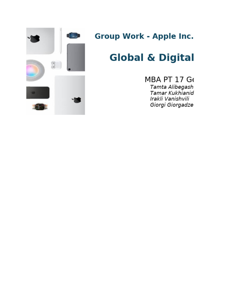 Marketing Task 2 Apple Case-3 | PDF | Apple Inc. | Smartphone