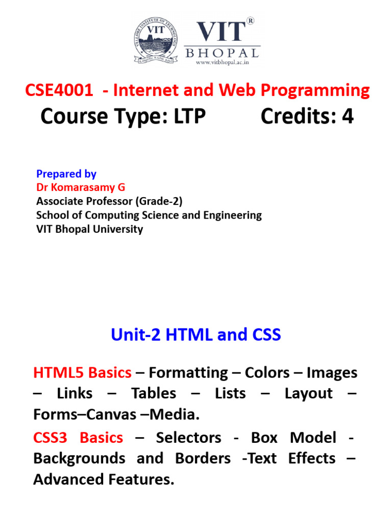 Unit-2.2 HTML Tables - Frames | PDF | Html Element | Html