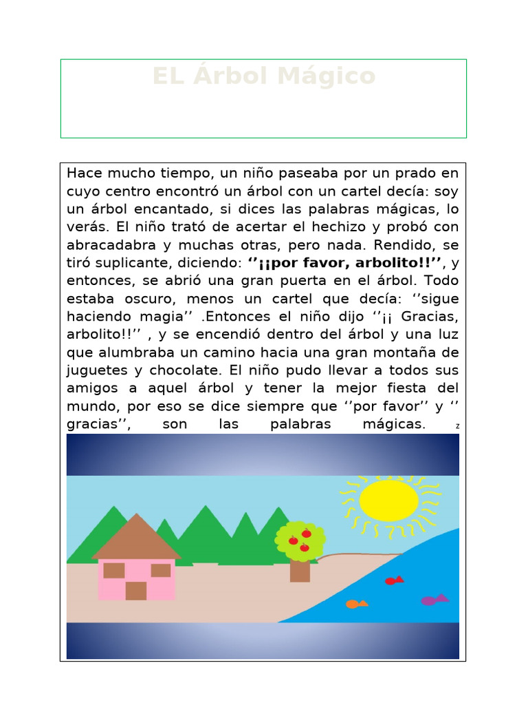 El Arbol Magico | PDF