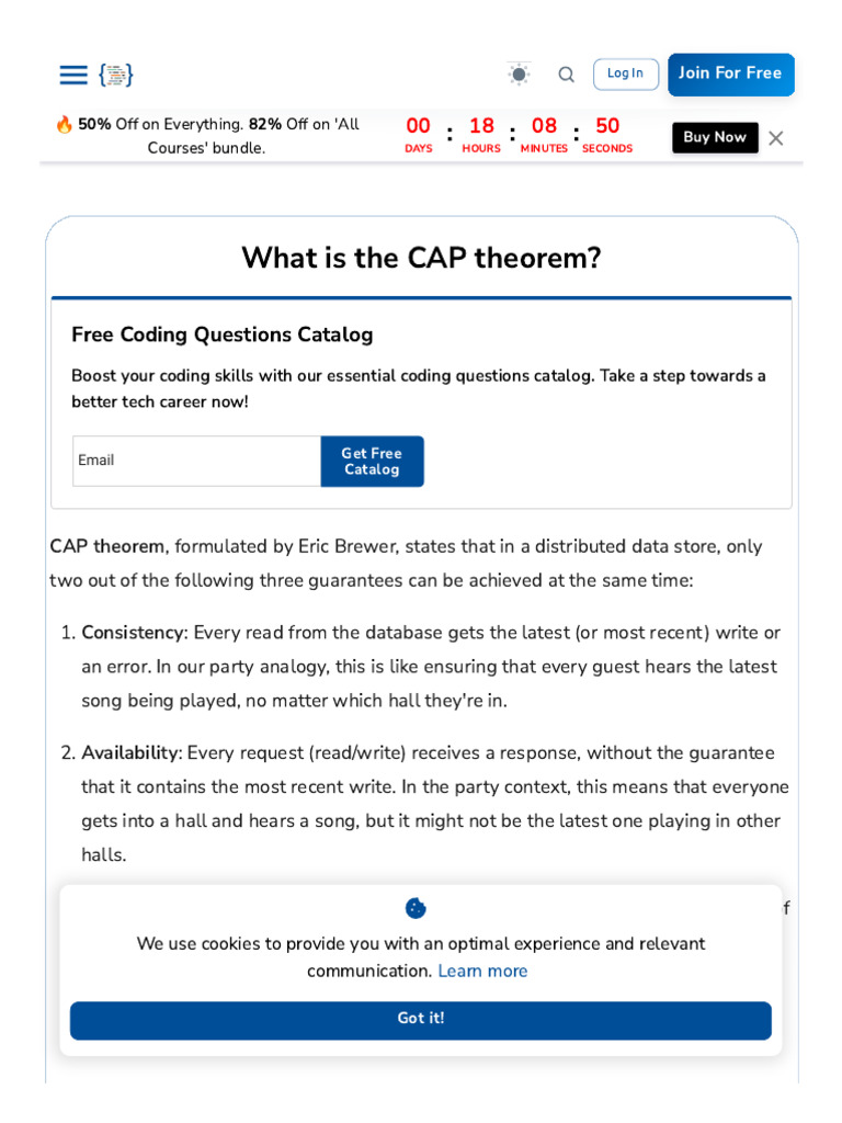 What Is The CAP Theorem | PDF | Databases | Distributed Computing