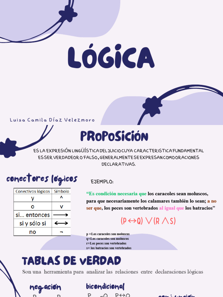 Lógica Proposicional y Tablas de Verdad | PDF | Lógica | Lógica matemática