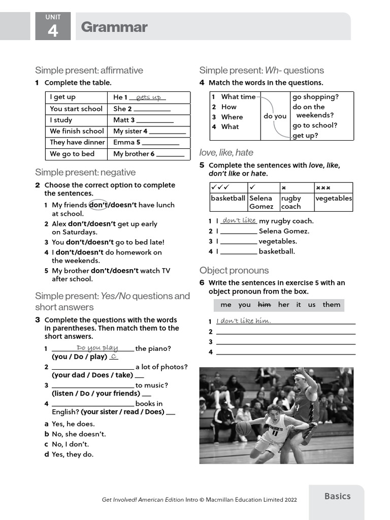 GIAE Intro U4 Grammar Basics | PDF | Linguistic Typology | Languages