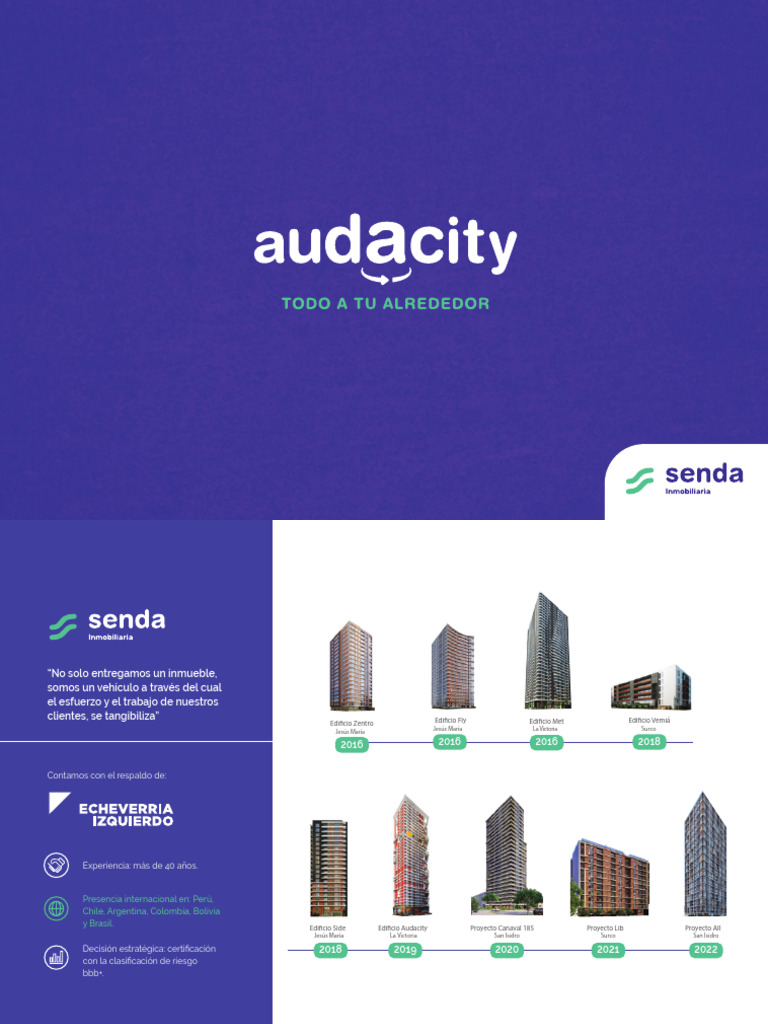 Planera Audacity Marzo 2024 Baja | PDF