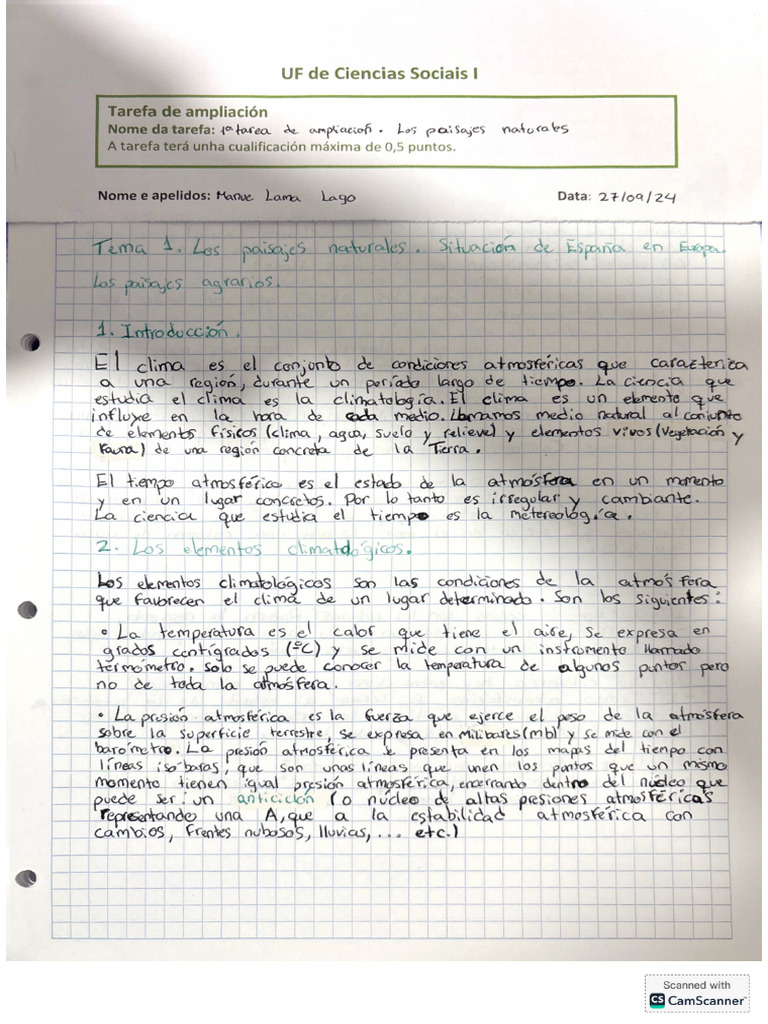 Los Paisajes Naturales - Manuel Lama Lago | PDF