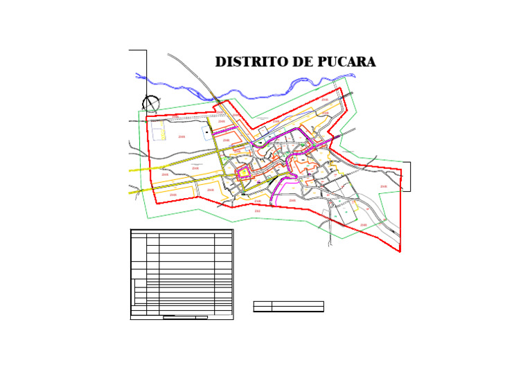 Mapa del Distrito de Pucará | PDF