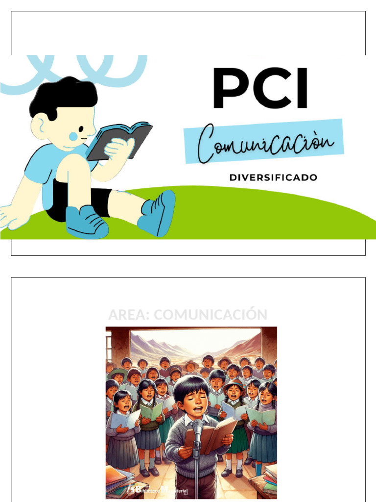 Pci Inicial 5años Com 2025 | PDF | Comunicación | Dibujo