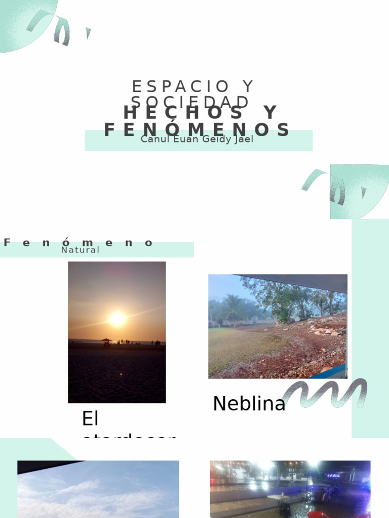 Hechos y Fenómenos | PDF