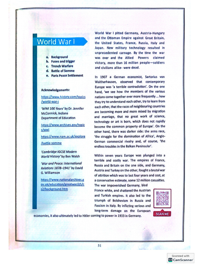 World War 1 | PDF