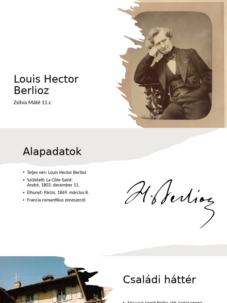 Louis Hector Berlioz | PDF