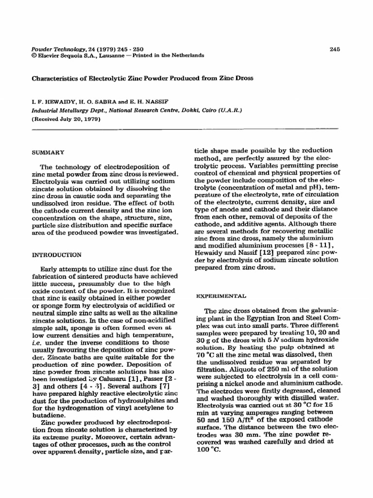 [Powder Technology 1979-nov vol. 24 iss. 2] I.F. Hewaidy_ H.O. Sabra_ E.H. Nassif ...