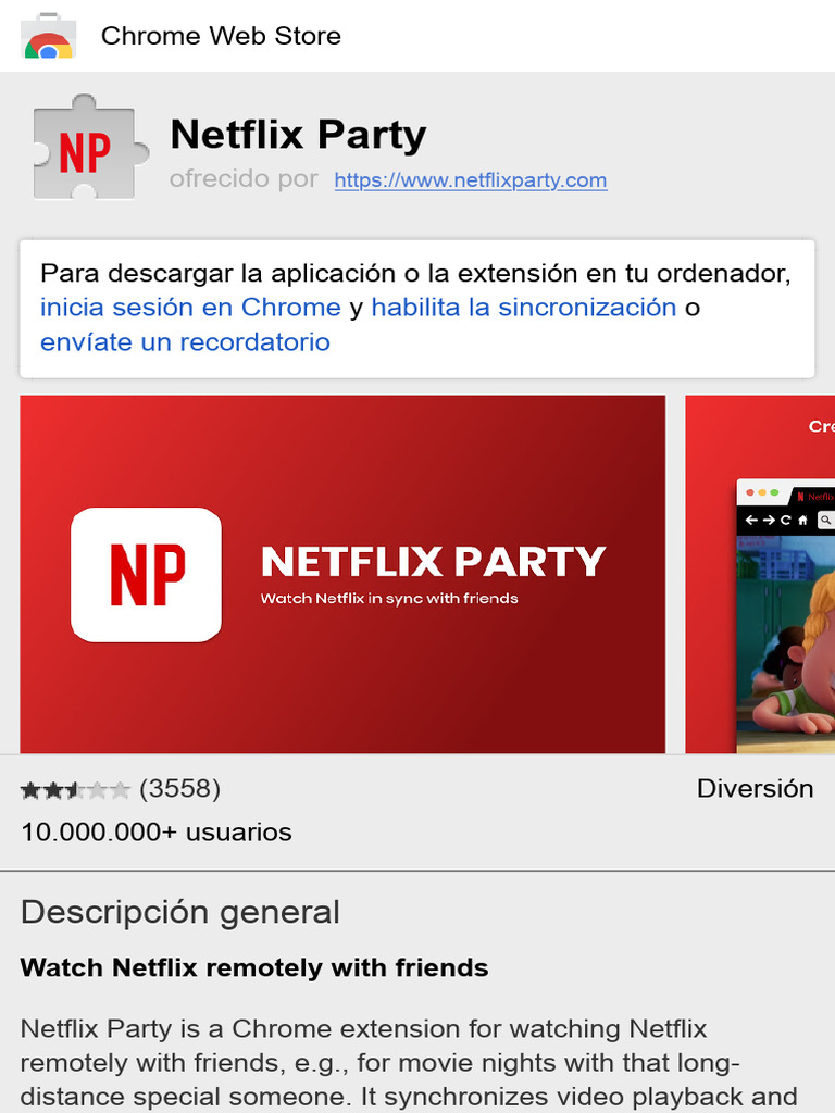 Ver Netflix con amigos a distancia | PDF