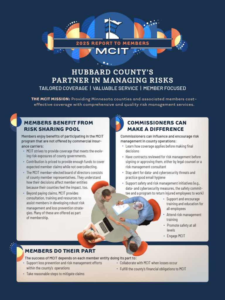 Hubbard County MCIT 2025 Report | PDF | Insurance | Reinsurance