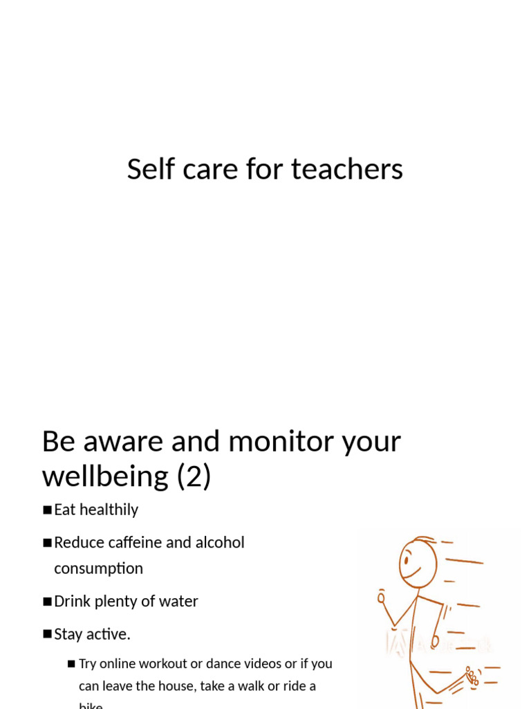 Essential Self-Care Tips for Teachers | PDF