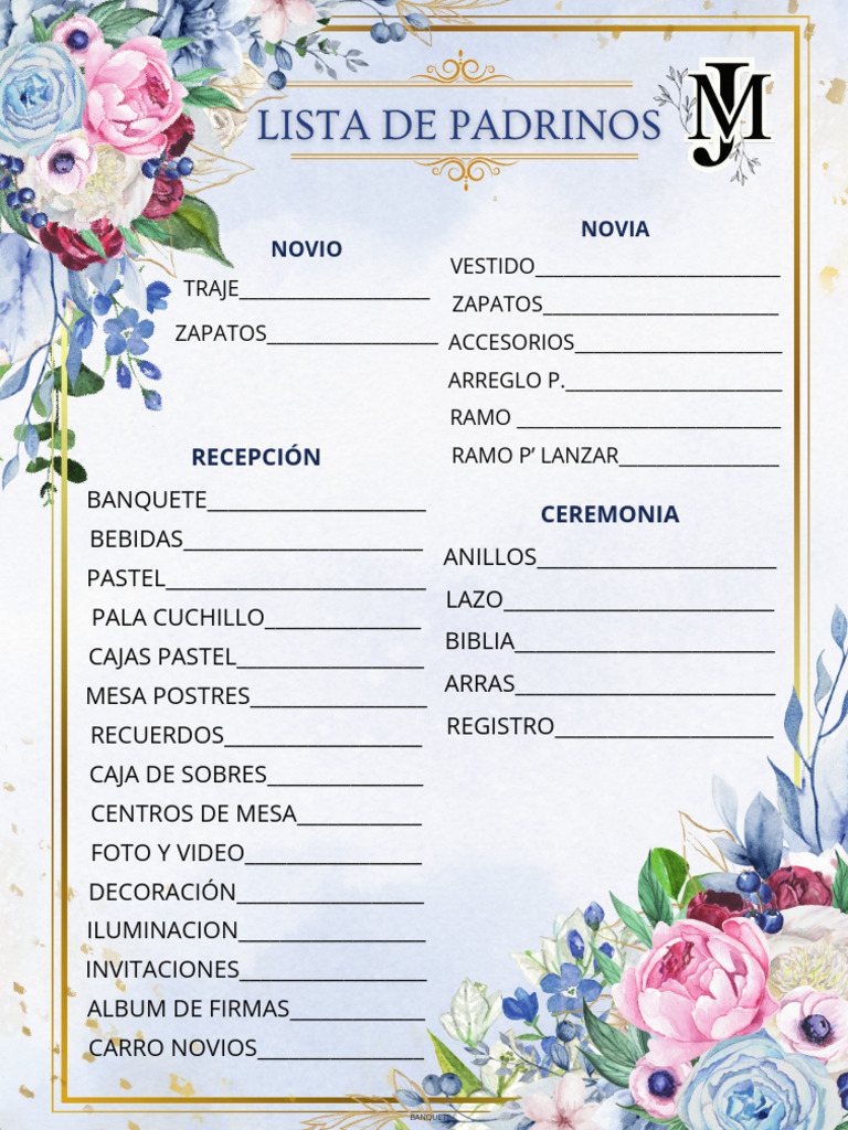 Padrinos De Boda Pdf