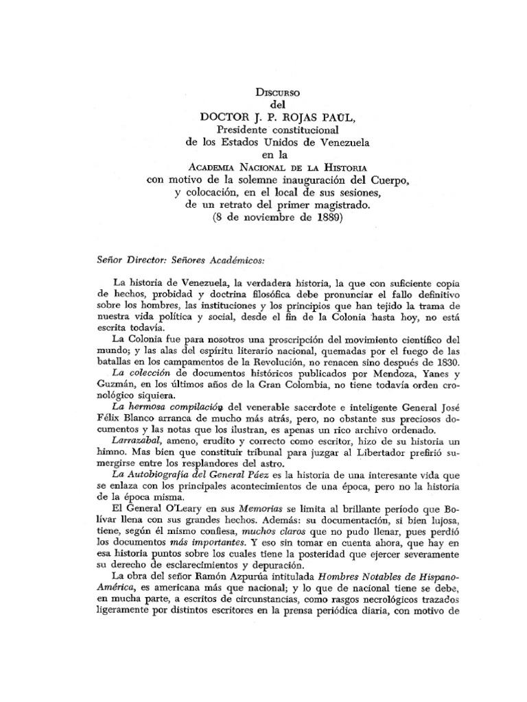 D. Juan Pablo Rojas Paul | PDF