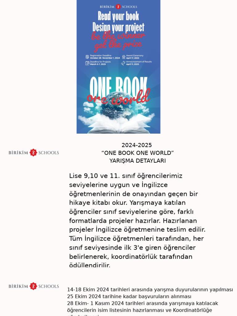 One Book One World | PDF