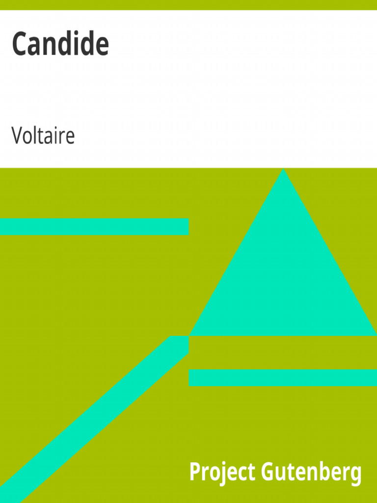 Voltaire, Candide | PDF | Candide