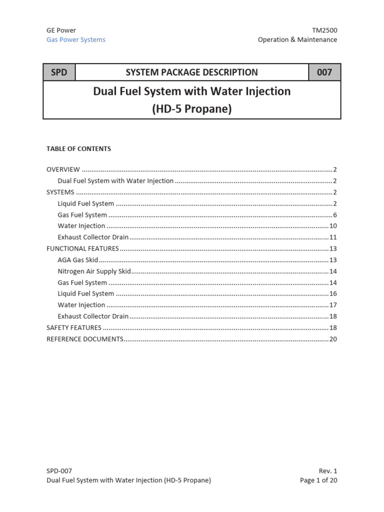 GE TM2500 Dual Fuel System Overview | PDF | Valve | Pump