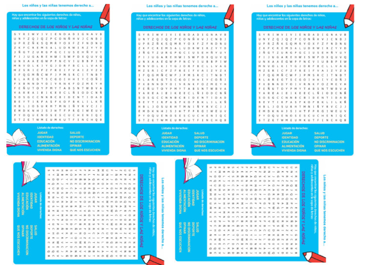 Sopa de Letras 24 de Marzo | PDF