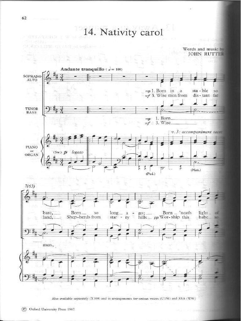 Nativity Carol | PDF