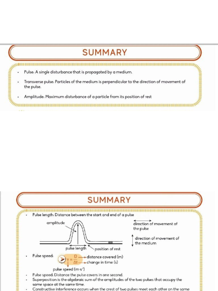 Physics Content Summaries | PDF