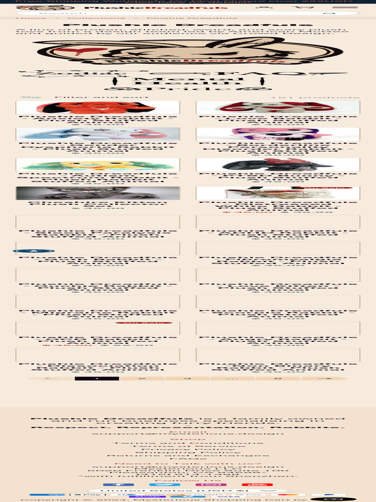 Plushie Dreadfuls Mysterious | PDF | Stuffed Toys | Human Diseases And ...