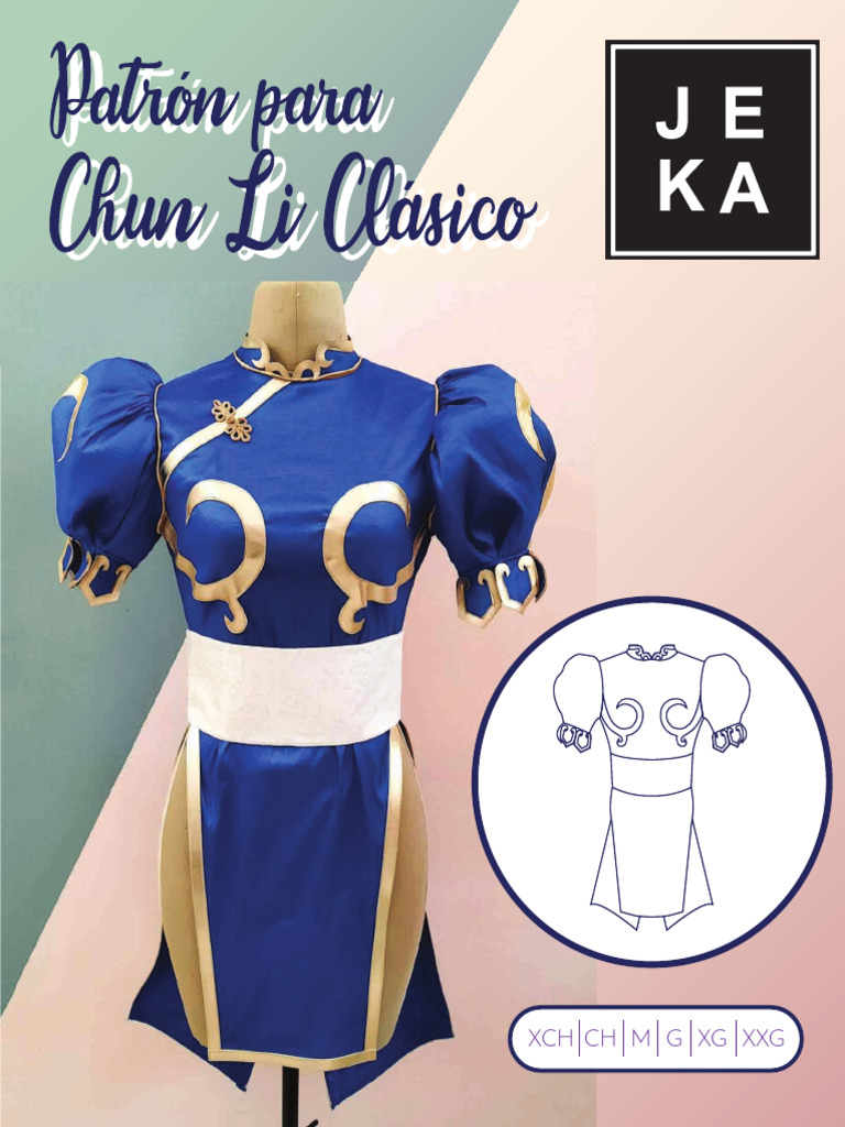 Moldes de Cosplay Chun Li | PDF