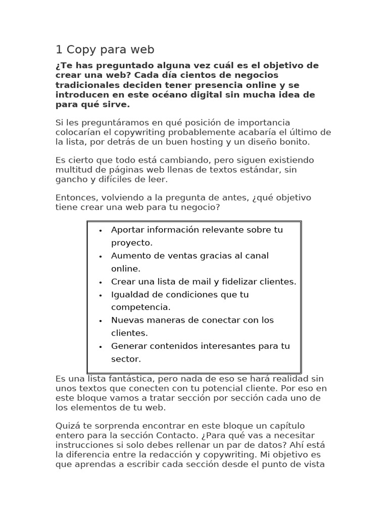 1 Copy para Web | PDF | Redaccion | Red mundial